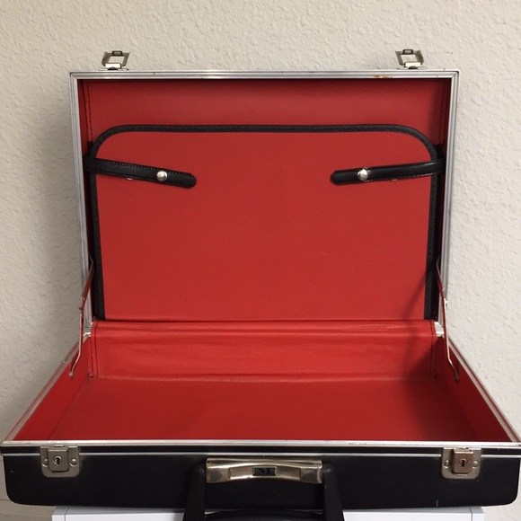 Vintage | Bags | Vintage 96s Spy Briefcase With Lock | Poshmark
